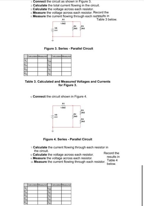 Solved 1 Connect the circuit as shown in Figure 3. 2. | Chegg.com
