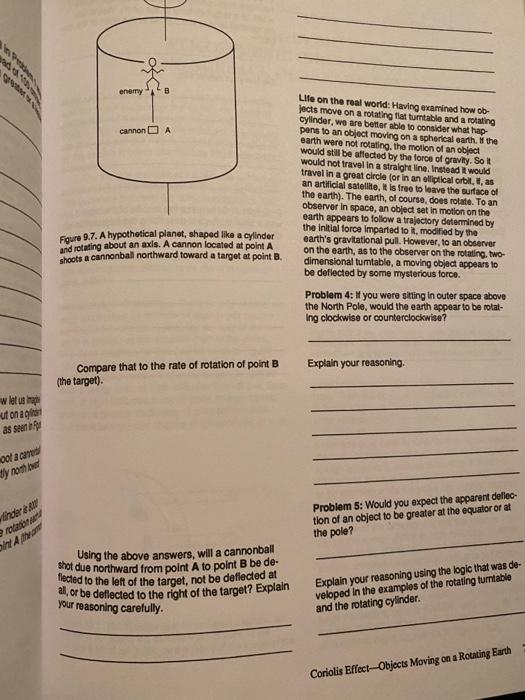 Solved Date: Section: Name: Exercise 9 CORIOLIS | Chegg.com