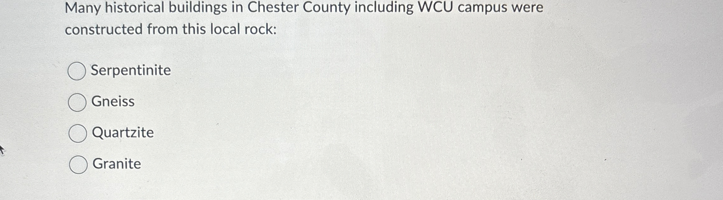Solved Many historical buildings in Chester County including | Chegg.com