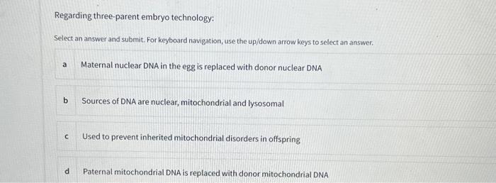 Solved To prevent polyspermy, the egg releases the contents | Chegg.com