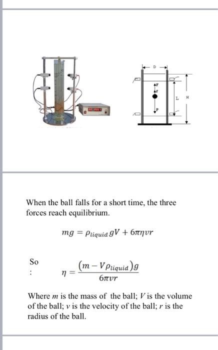 The 2nd Experiment To measure the Coefficient of | Chegg.com