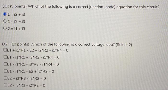 Solved Solve the circuit given using Kirchhoff's Laws. Use | Chegg.com