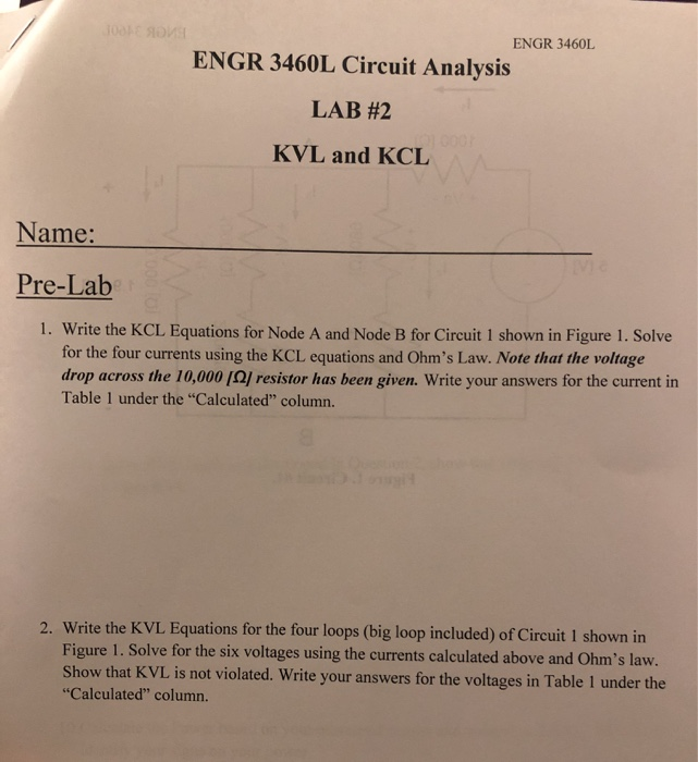 Solved 1-979 1.94171 ENGR 3460L 10,000 [12] + Vf - 1000 [12] | Chegg.com