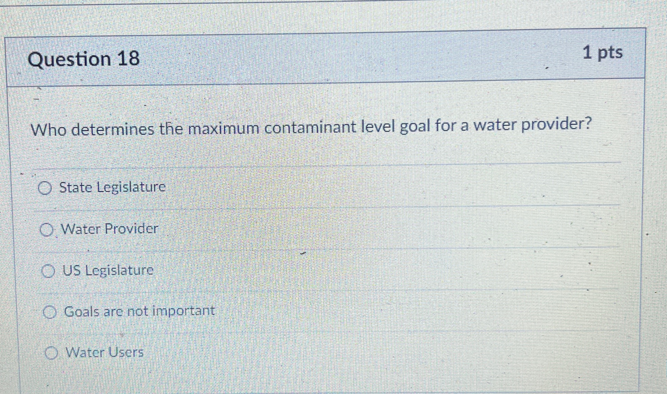 Solved Question 181 ﻿ptsWho determines the maximum | Chegg.com