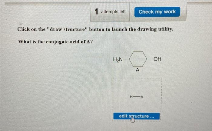 Solved Click on the "draw structure" button to launch the | Chegg.com