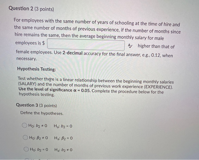 Solved Chapter 7: Linear Regression A data analyst wishes to | Chegg.com