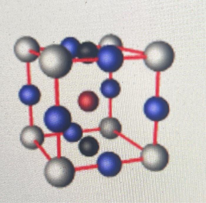 Solved A small part of a crystal lattice is sketched below. | Chegg.com