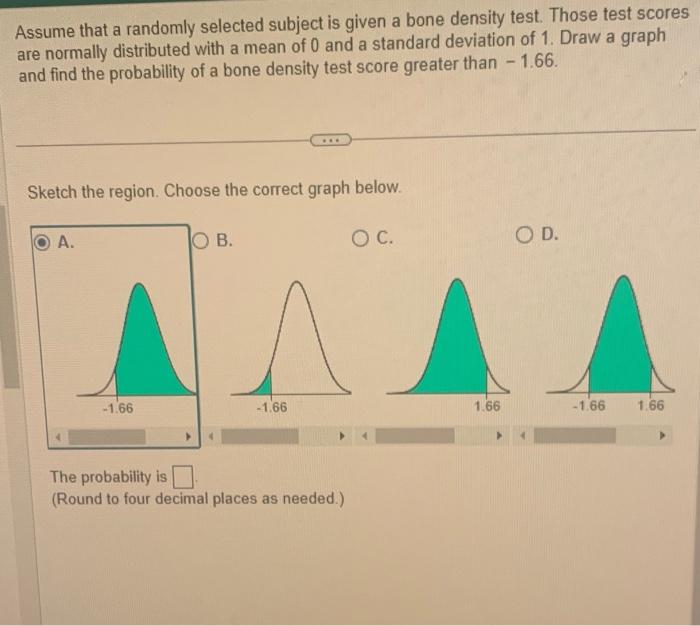 Solved Assume that a randomly selected subject is given a | Chegg.com