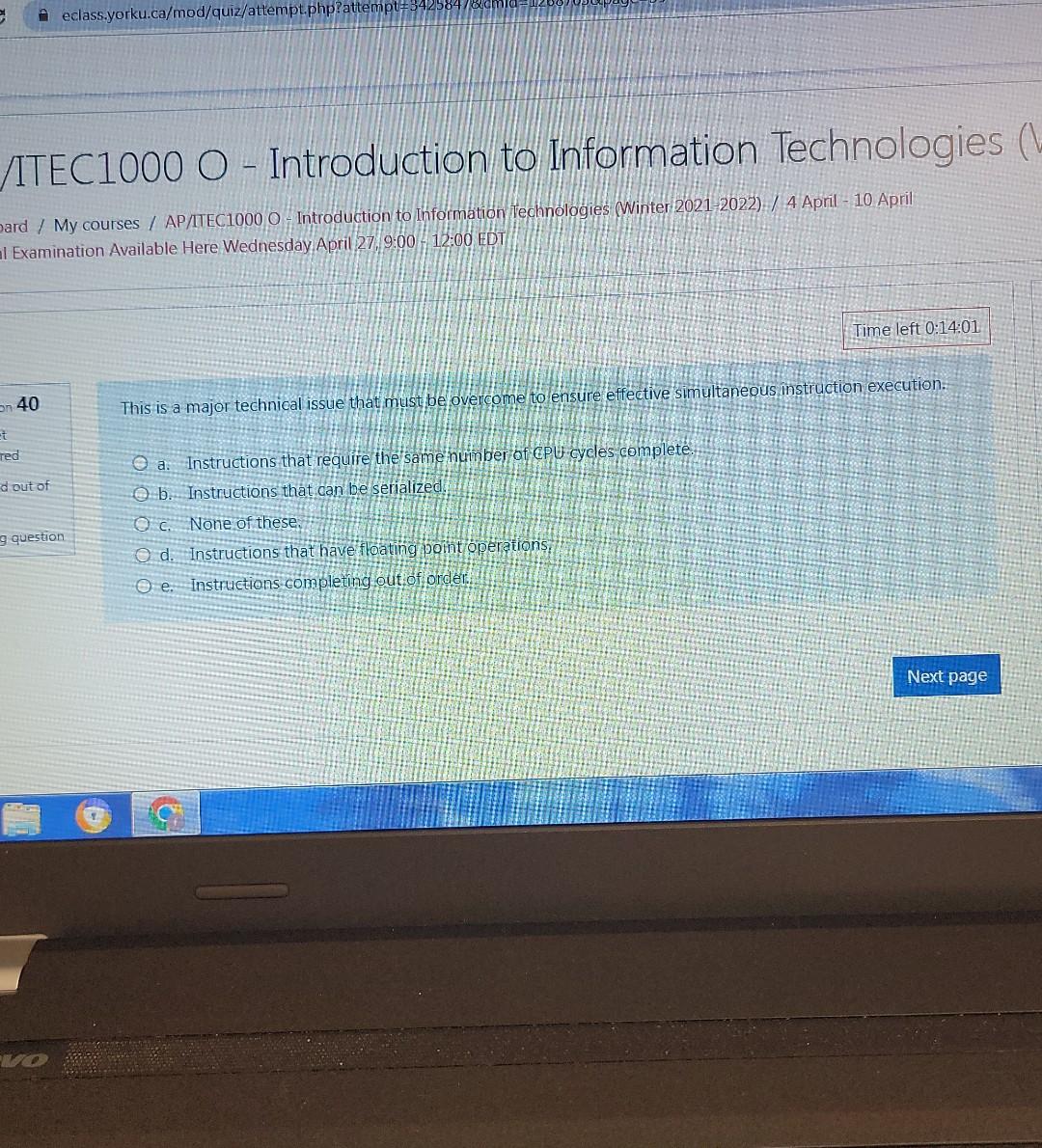 Solved Dashboard / My courses / AP/TEC1000 O - Introduction | Chegg.com