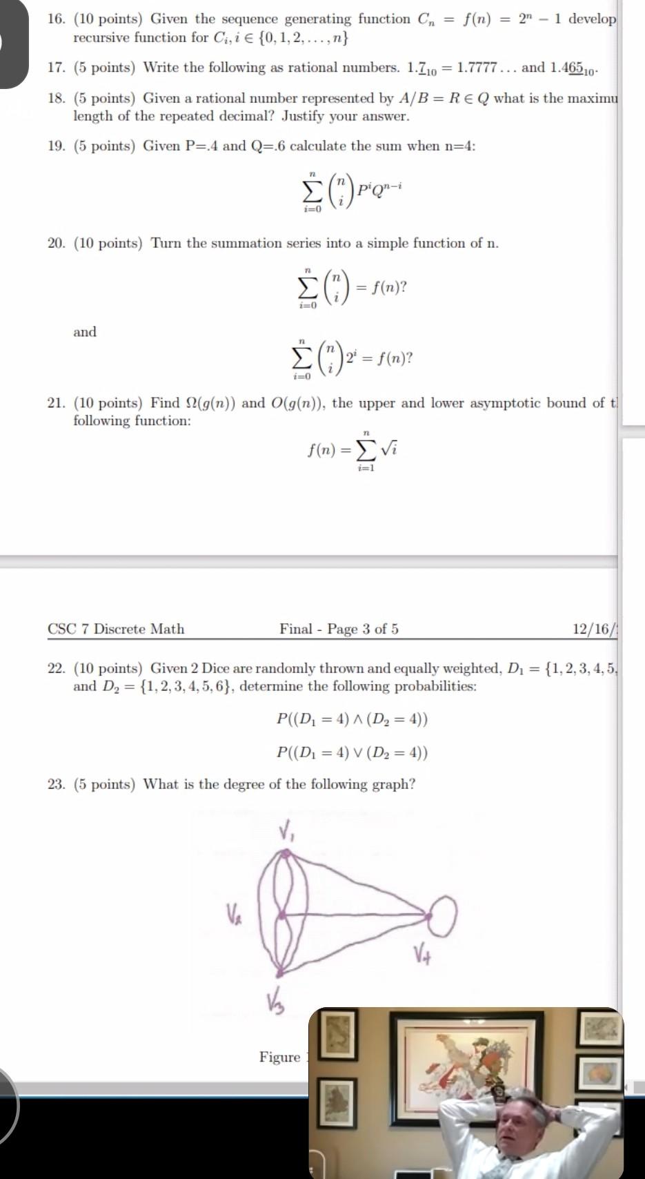 Solved Fn 2 1 Develop 16 10 Points Given The