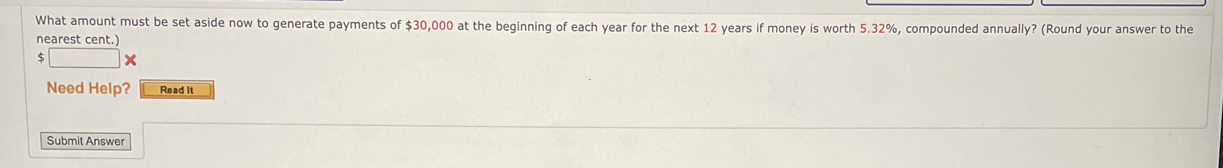 Solved What amount must be set aside now to generate | Chegg.com