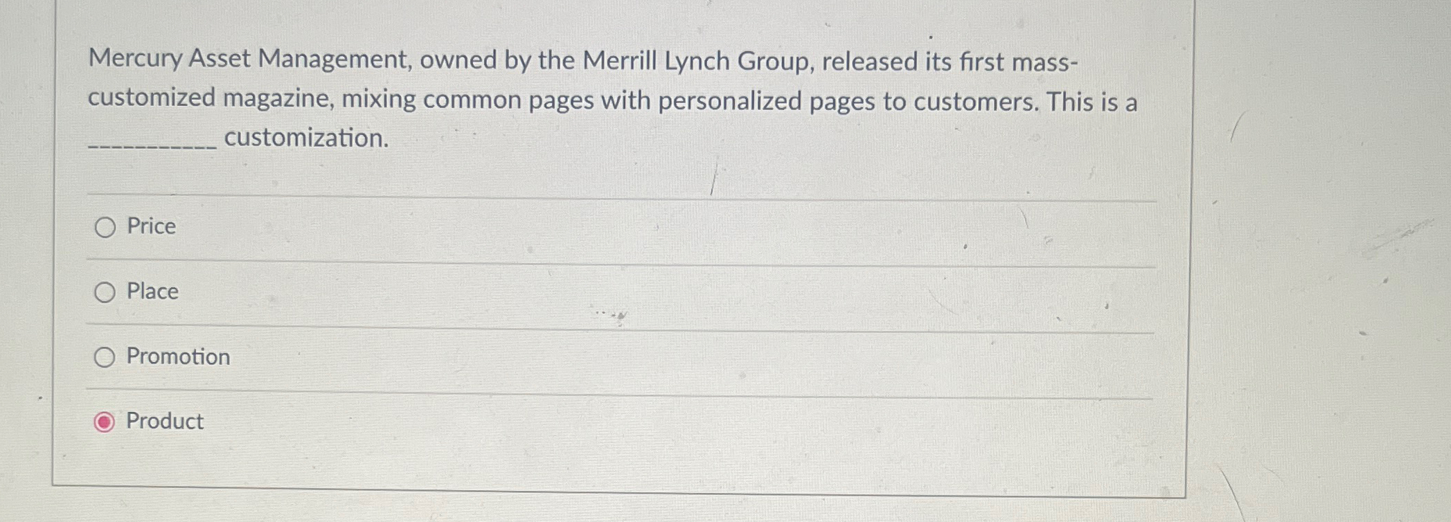Solved Mercury Asset Management, owned by the Merrill Lynch | Chegg.com
