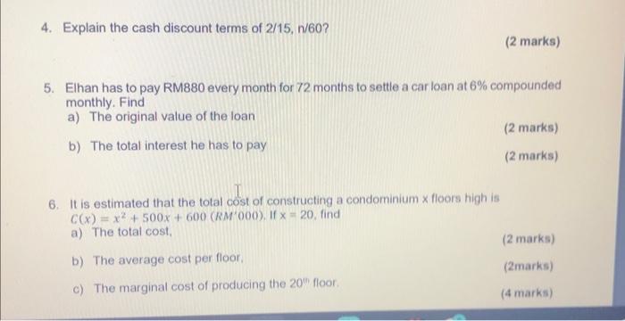 Solved 1. Briefly explain breakeven price (2 marks) 2. | Chegg.com