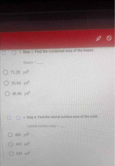 Solved Use the formulas and graphic to answer the questions. | Chegg.com