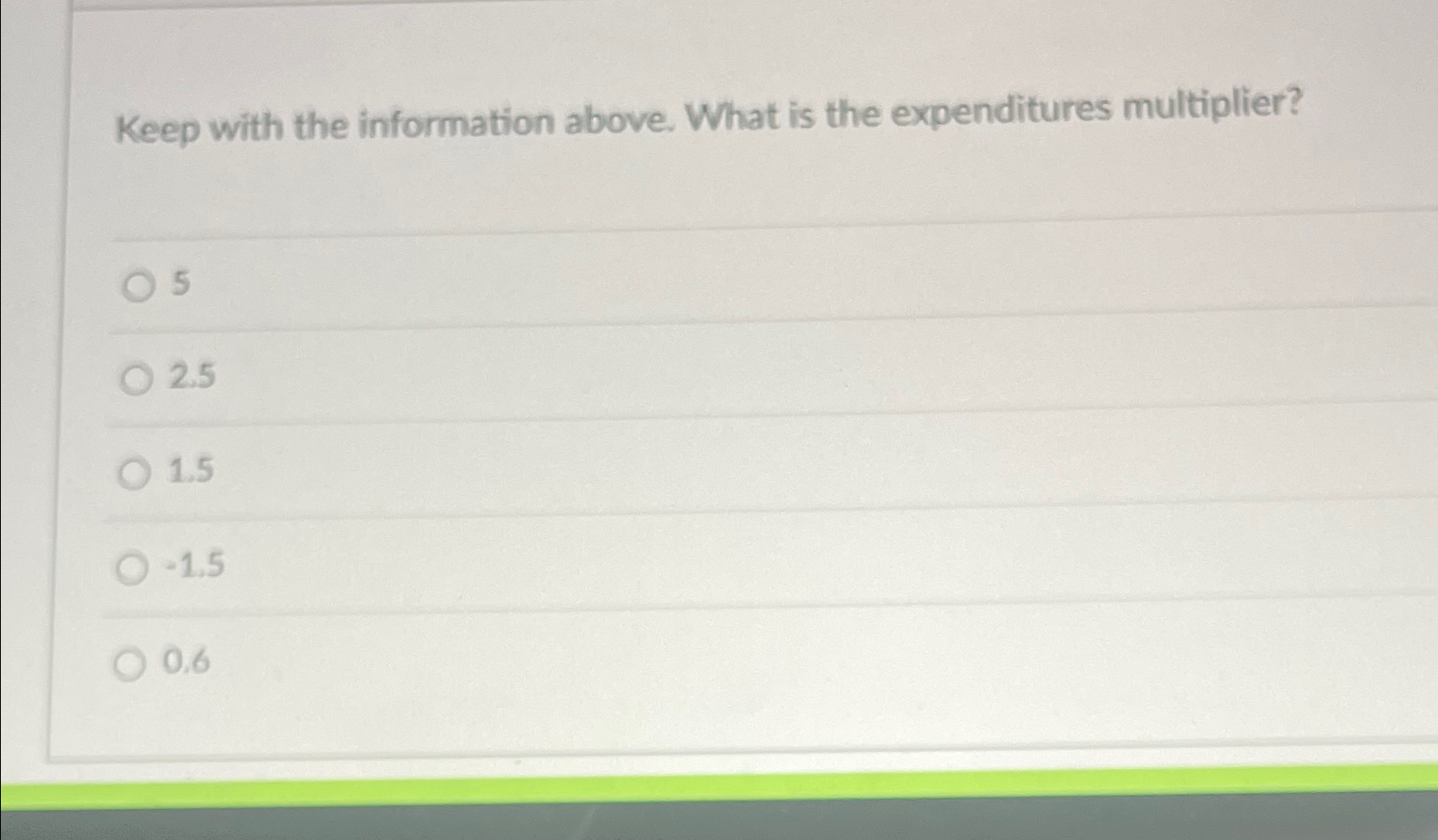 Solved Keep with the information above. What is the | Chegg.com
