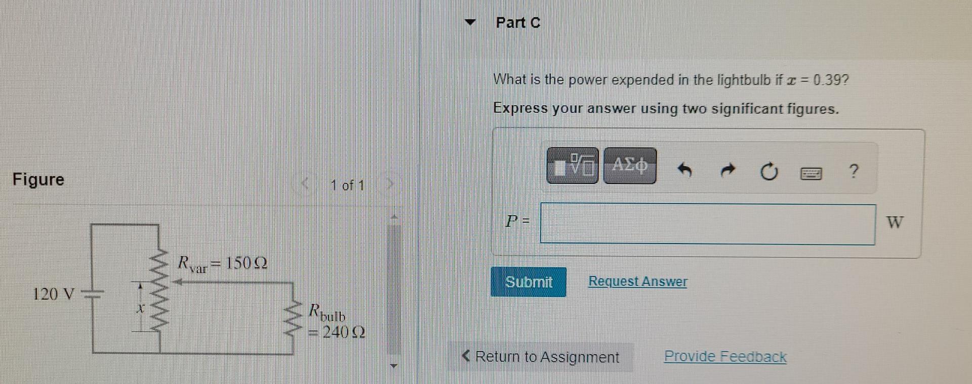 Solved Some Light Dimmer Switches Use A Variable Resistor As