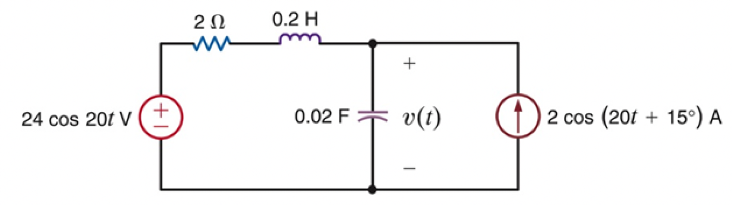 Solved Calculate V(t) ﻿using hand calculations. | Chegg.com