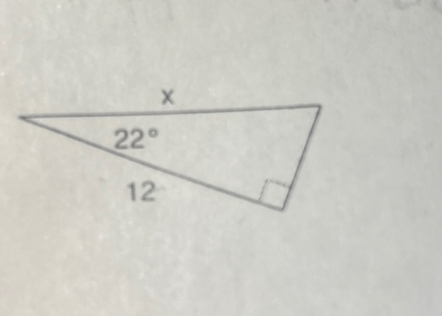 Solved find the missing side | Chegg.com
