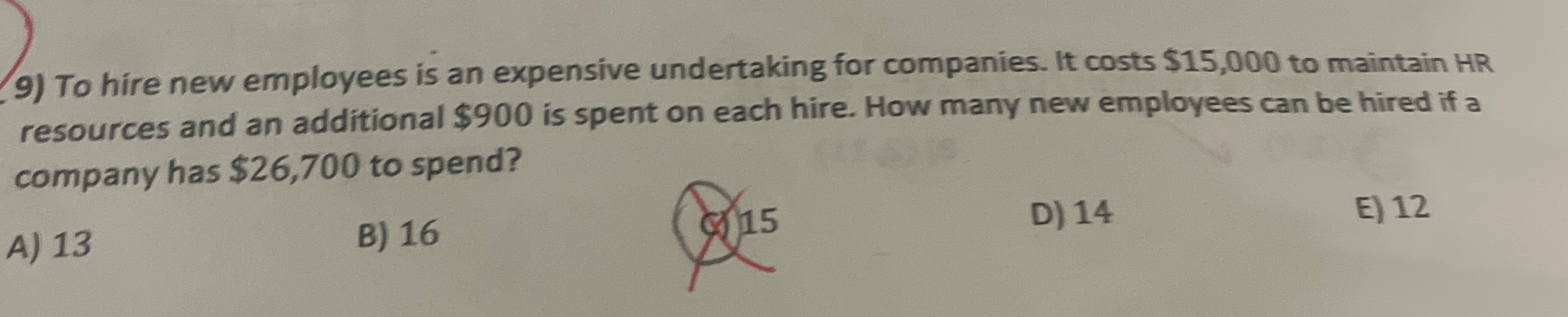Solved To hire new employees is an expensive undertaking for | Chegg.com