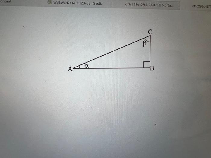 Solved If AC=6 and the angle B=35, find any missing angles | Chegg.com