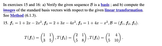 Solved In exercises 15 and 16: a) Verify the given sequence | Chegg.com
