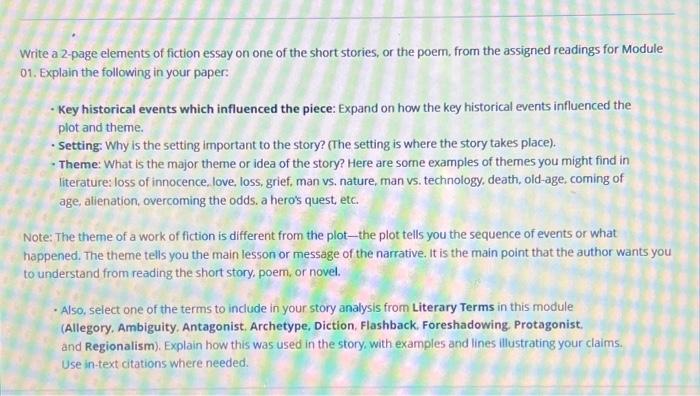 write 2-page elements of friction essay on one of the | Chegg.com