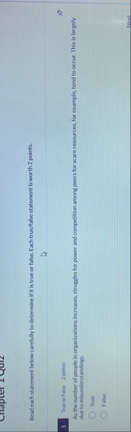 Solved Read each statement below carefully to determine if | Chegg.com