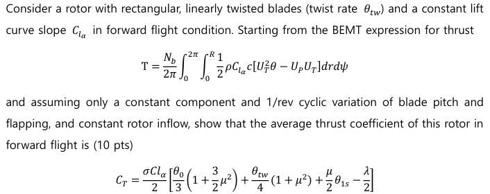 Solved Consider a rotor with rectangular, linearly twisted | Chegg.com