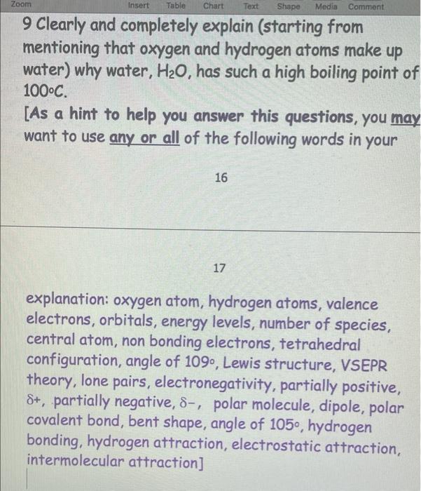 Solved Zoom Insert Table Chart Text Shape Media Comment 9 | Chegg.com