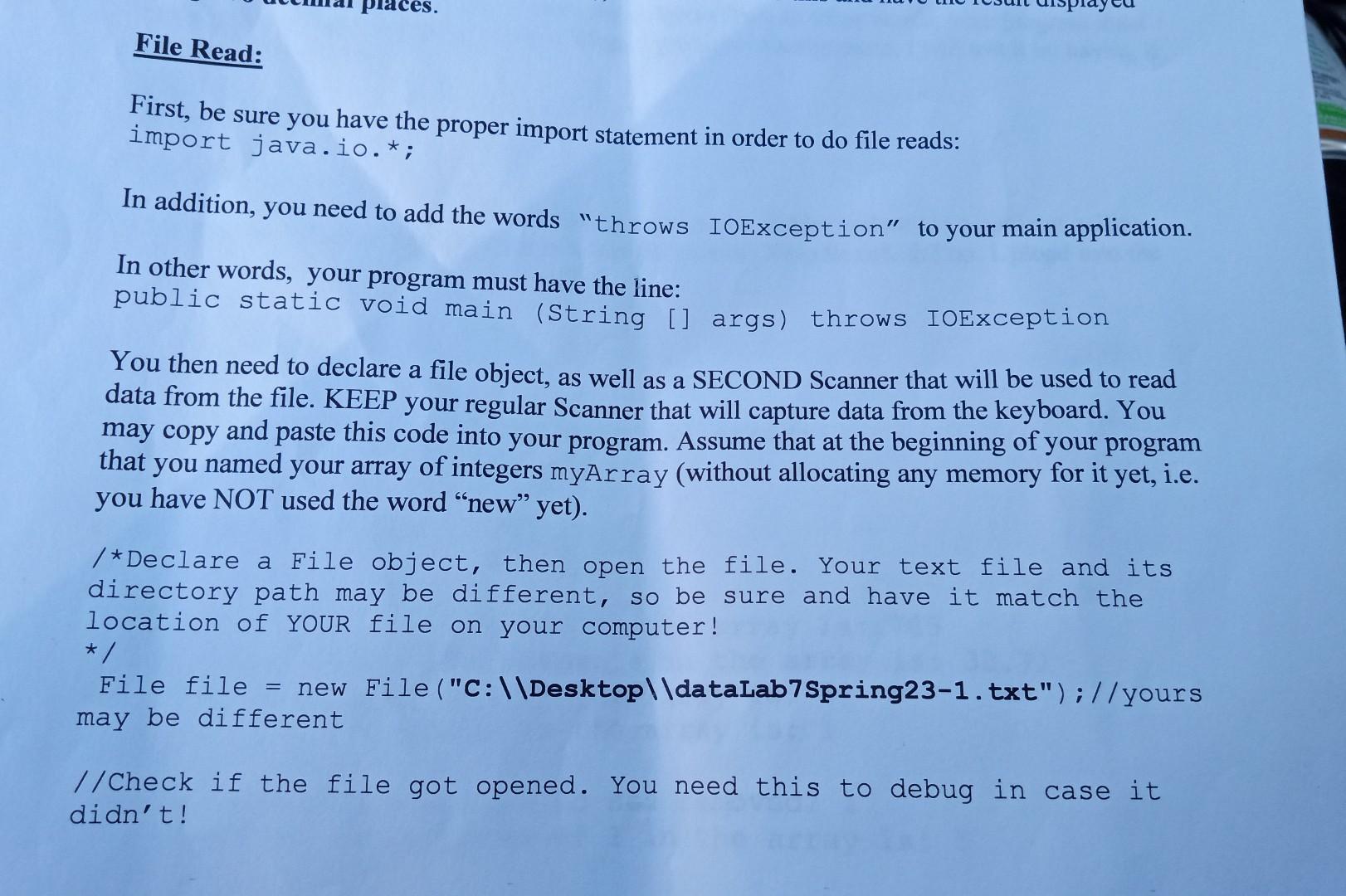 Solved You will modify your previous Java program called | Chegg.com