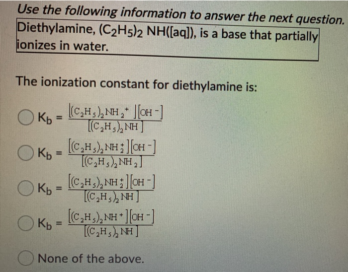 Solved Question 11 (1 point) Identify the conjugate of HF | Chegg.com