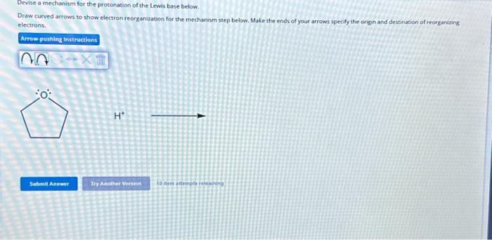 Solved Use the curved-arrow formalism to show how the | Chegg.com