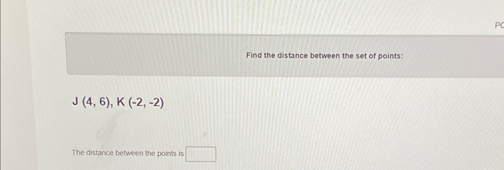 Solved Find the distance between the set | Chegg.com