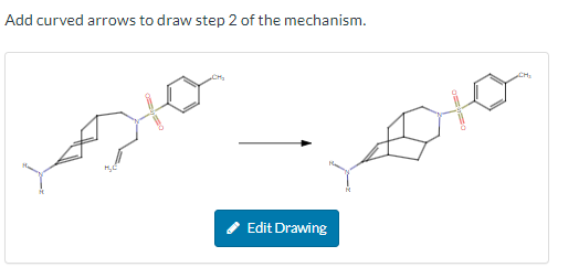 Solved Add curved arrows to draw step 2 ﻿of the mechanism.. | Chegg.com