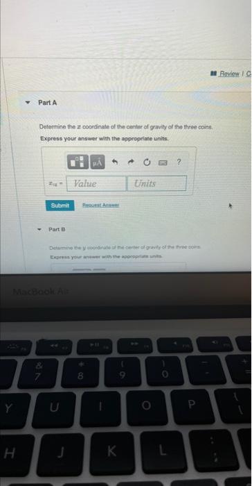 Solved Three identical coins lie on three comers of a square | Chegg.com