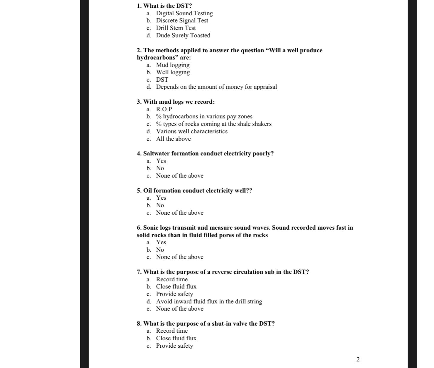 Solved What is the DST?a. ﻿Digital Sound Testingb. ﻿Discrete | Chegg.com