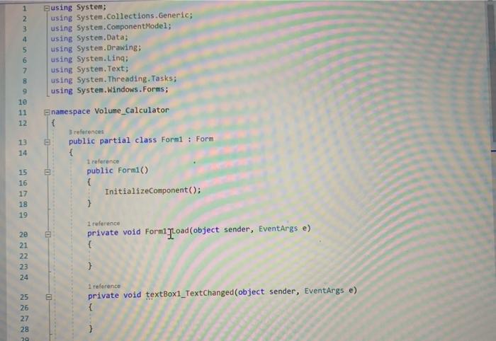 Solved X х Form1 Suface Area and Volume Calculator Surface | Chegg.com