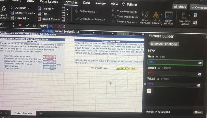 Solved fx & AutoSum v Commen x A Die Error WL Draw Page | Chegg.com