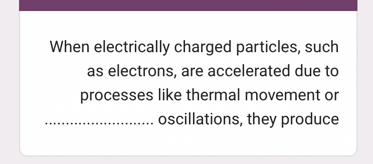 Solved When electrically charged particles, suchas | Chegg.com