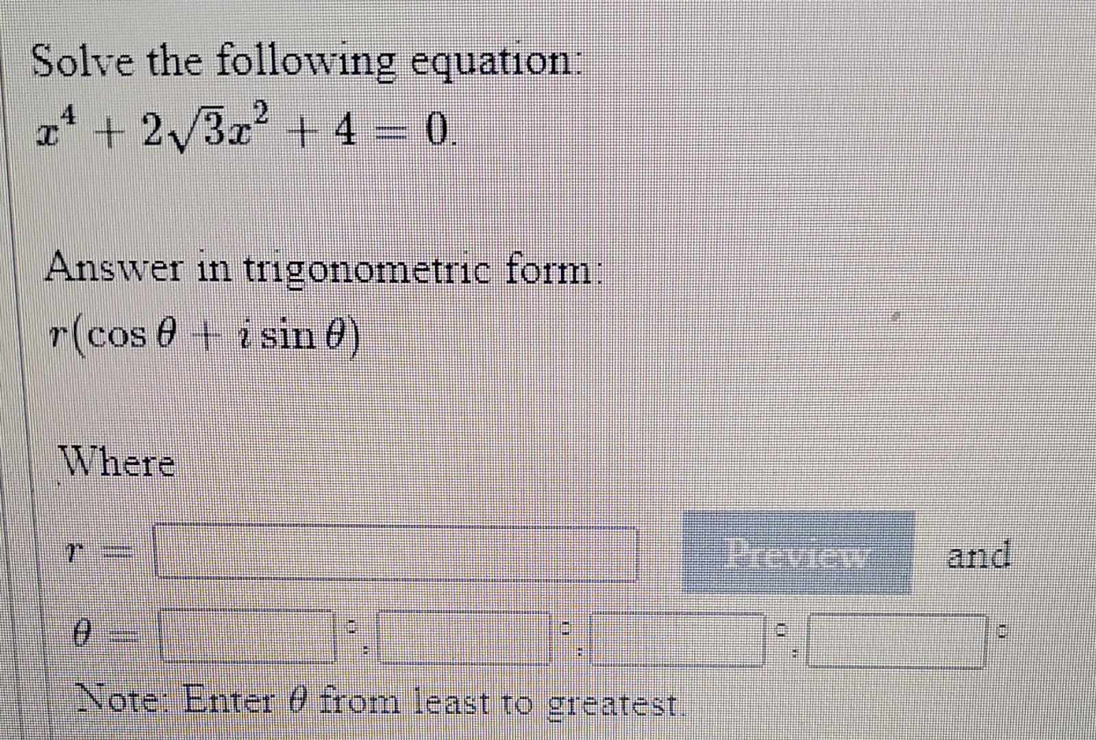 Solved Find three cubed roots for the complex number: - | Chegg.com