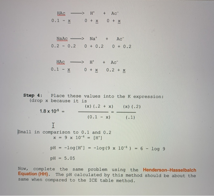 Solved Part II. Sodium acetate (NaAc) is a white solid which | Chegg.com