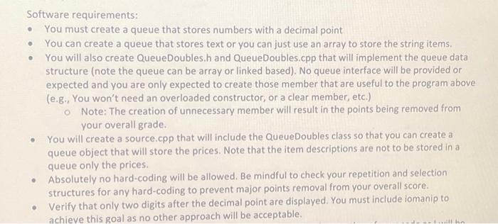 Solved please create program in C++ and create in seperate | Chegg.com