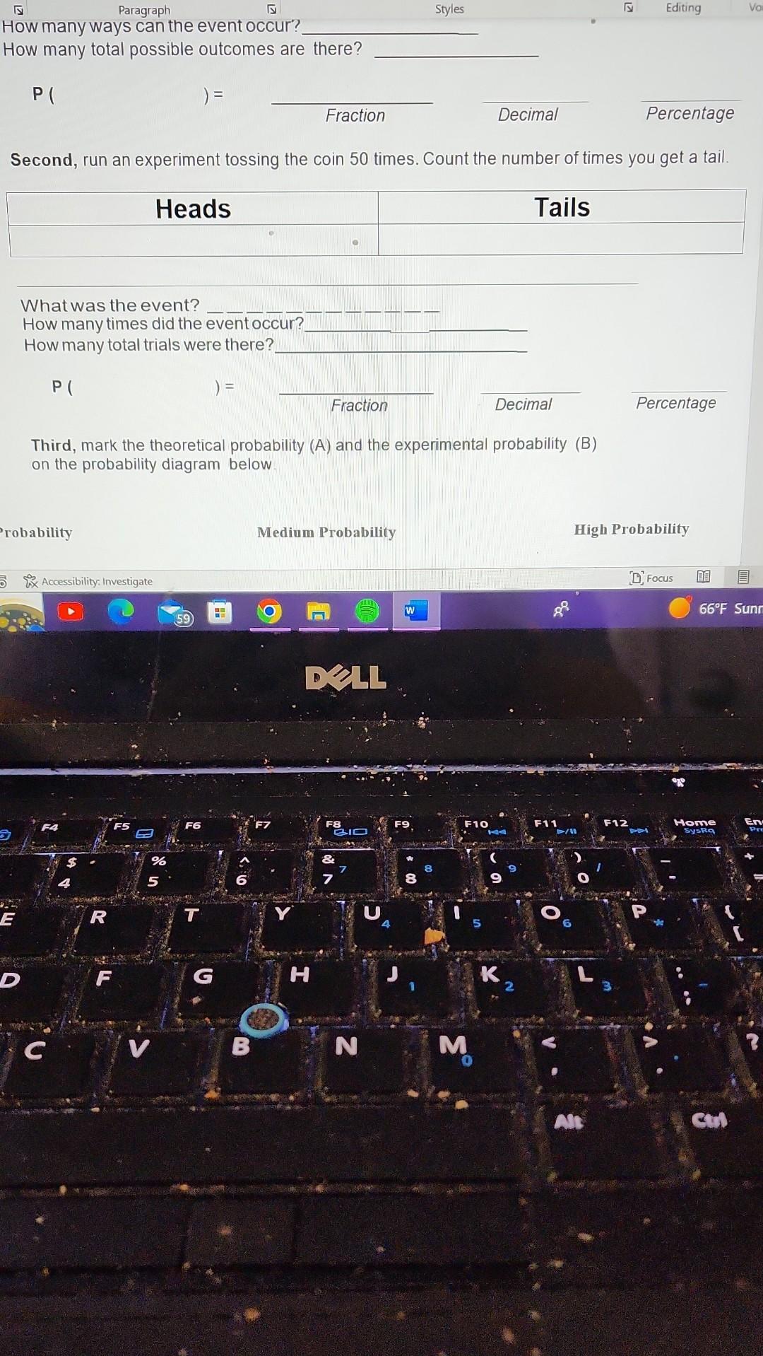 DIRECTIONS: Complete each of the three experiments. | Chegg.com
