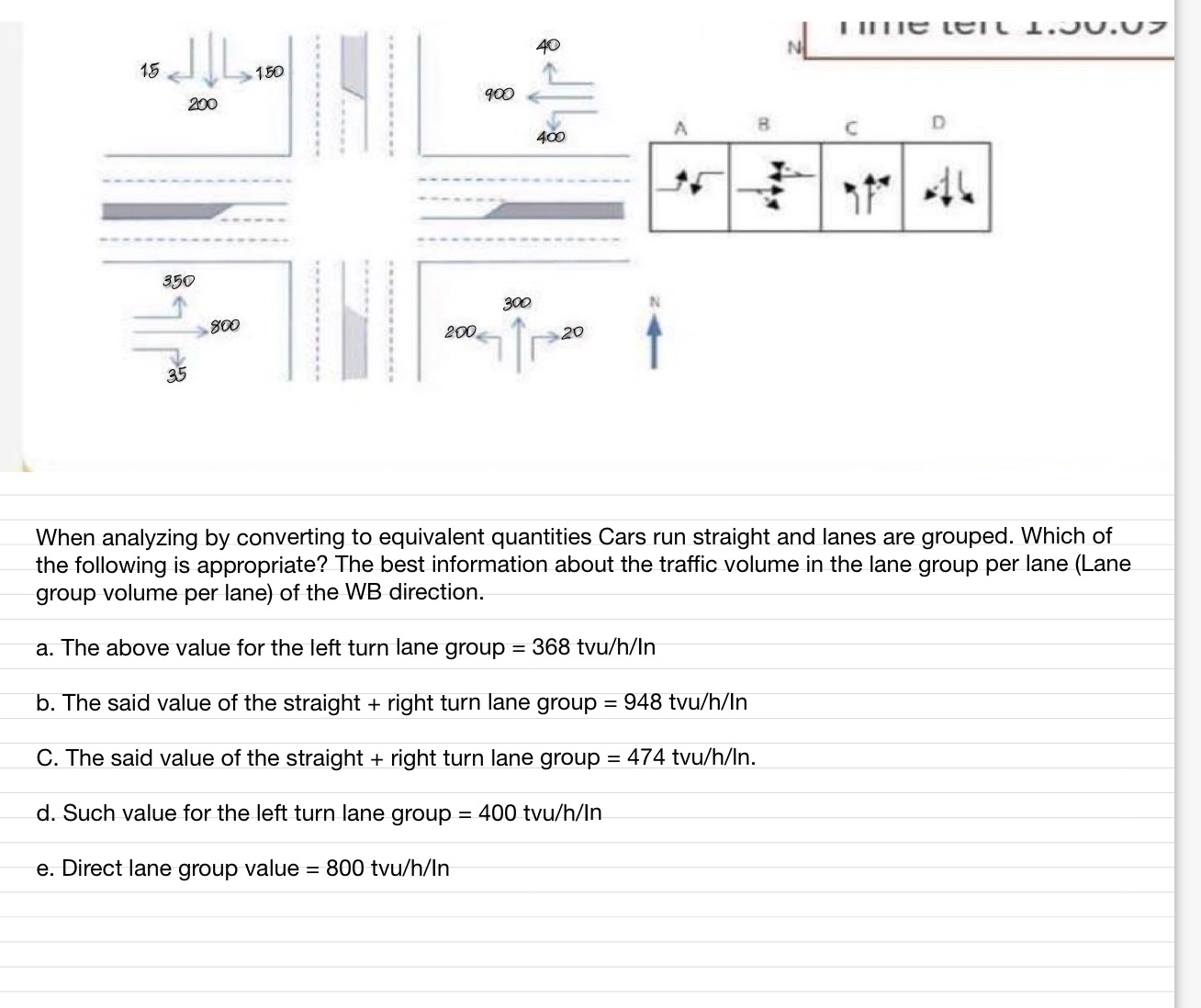 Solved When analyzing by converting to equivalent quantities | Chegg.com