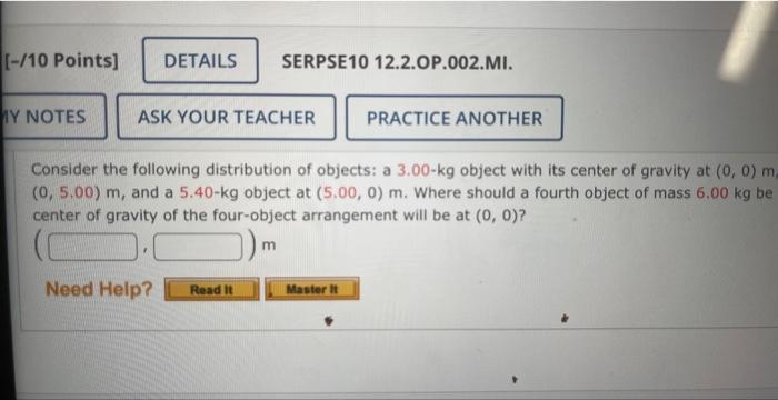 Solved Consider the following distribution of objects: a | Chegg.com
