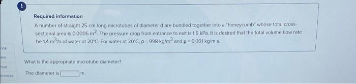 Solved Required information A number of straight 25 cm long | Chegg.com