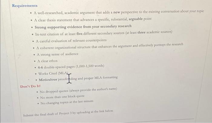 2480489/Home sic An Project Three: Research - Due | Chegg.com