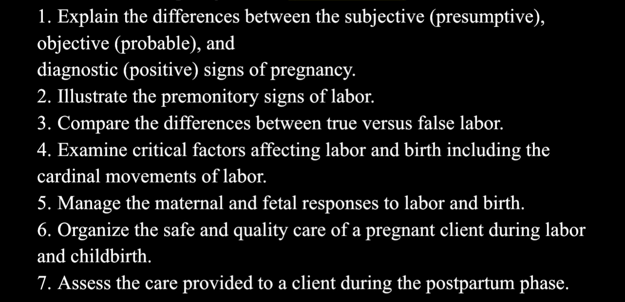 Solved Explain the differences between the subjective | Chegg.com