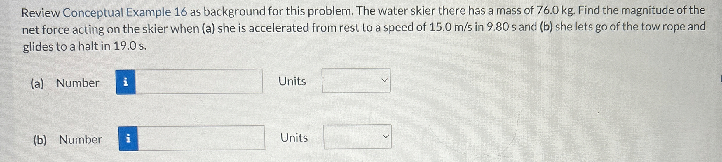 Solved Review Conceptual Example 16 ﻿as background for this | Chegg.com