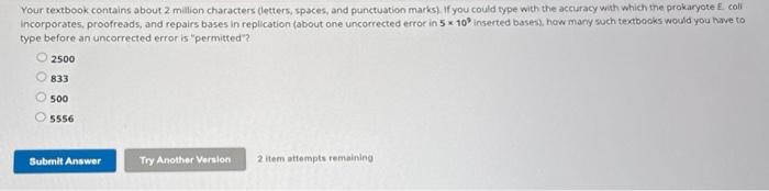 Solved Your textbook contains about 2 million characters | Chegg.com